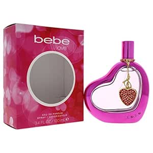 Amazon.com : Bebe Love Eau de Parfum Spray for Women, 3.4 Ounce : Beauty