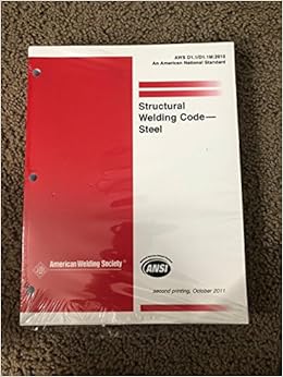 Aws D1.1/D1.1m 2010: Structural Welding Code Steel: Amazon.co.uk: AWS ...