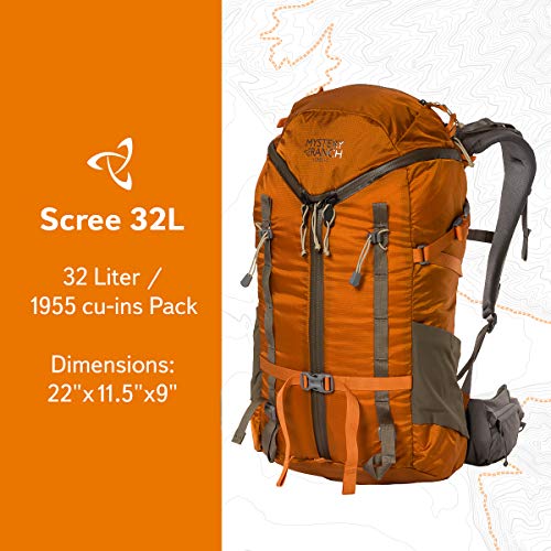 Mystery Ranch Scree 32 Backpack - Technical Daypack, Copper, SM/MD ...