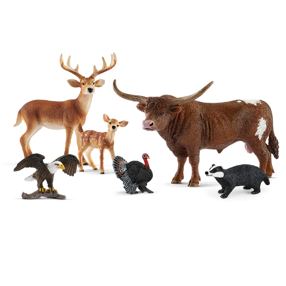 Mua Schleich Wild Life Realistic North American Forest Animal Figurine ...