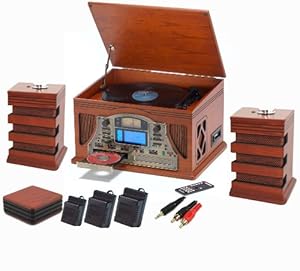 CORDLESS 5-IN-1 CD BURNER STEREO MUSIC SYSTEM - Player: Amazon.co.uk ...