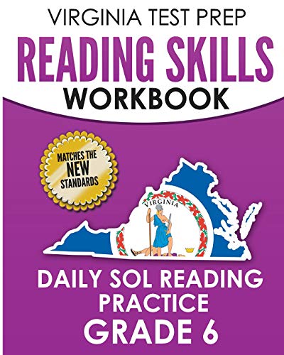 Amazon.com: VIRGINIA TEST PREP Reading Skills Workbook Daily SOL ...