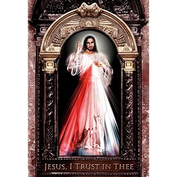 Amazon.com: Divine Mercy Jesus - Divina Misericordia Print Picture ...