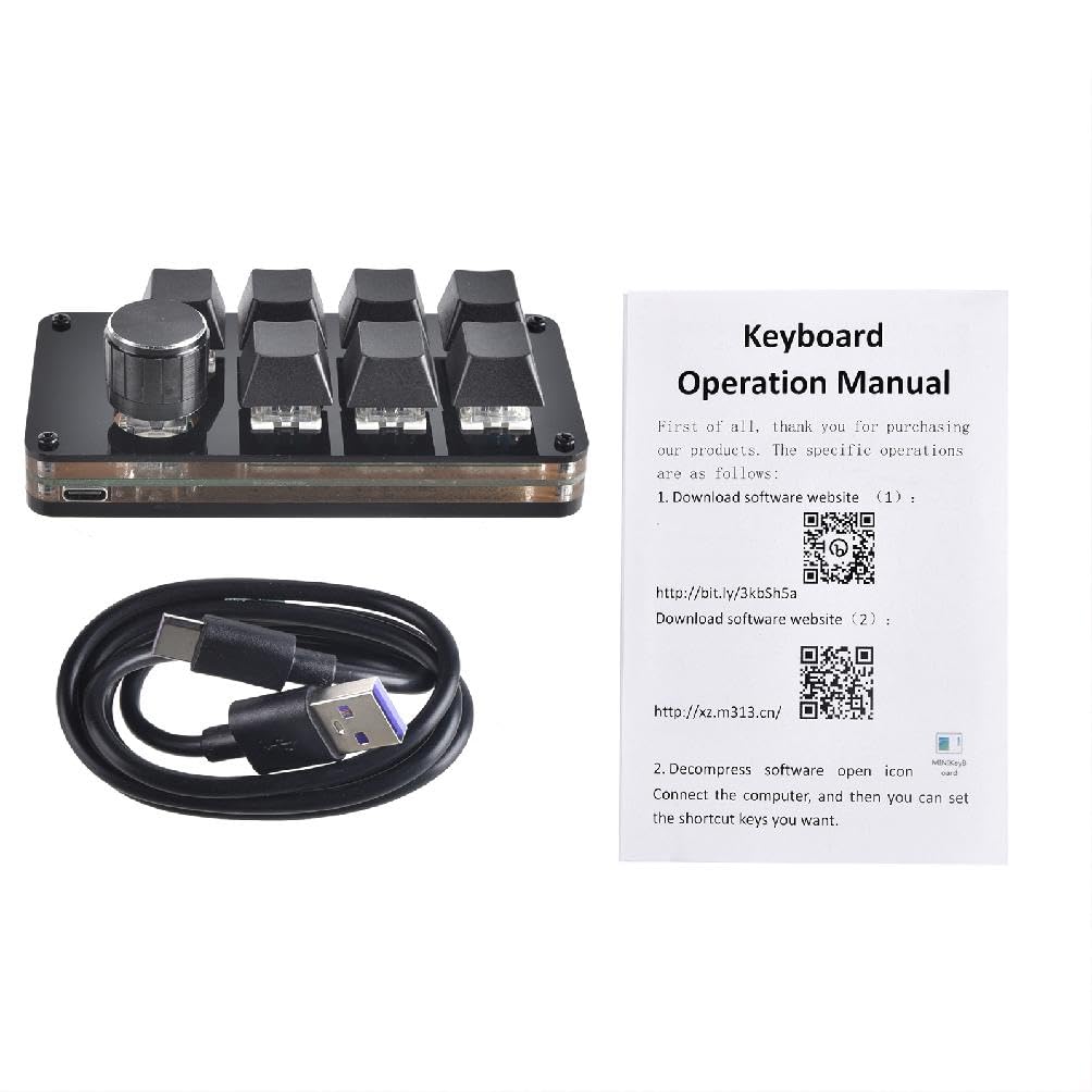 Mua 7 keys macro programmable keyboard mini mechanical gaming macro ...