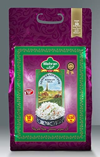 Mehran Long Grain Basmati Rice, 5 Kg, White price in Saudi Arabia ...