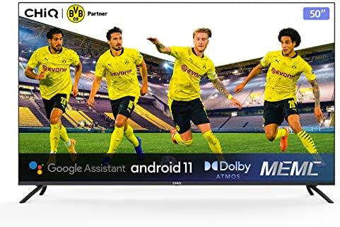 CHiQ U50G7P LED Smart TV, 50 4K UHD Android TV Dolby vision, Dolby ...