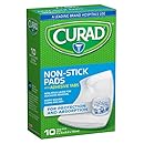Amazon.com: Curad Non-Stick Pads, 2 Inches X 3 Inches with Adhesive ...