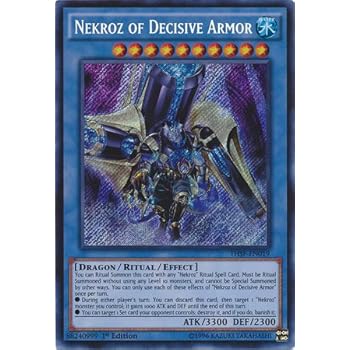 Amazon.com: Yu-Gi-Oh! - Nekroz of Gungnir (SECE-EN044) - Secrets of Eternity - 1st Edition ...