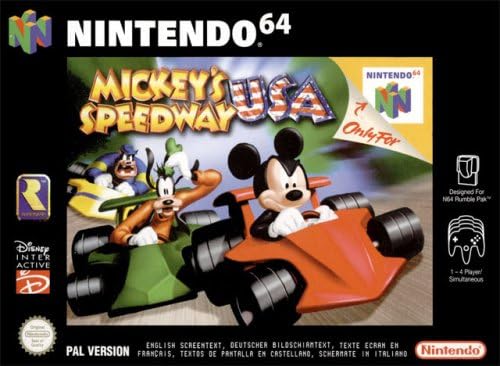 Mickey's Speedway USA: Nintendo 64: Amazon.co.uk: PC & Video Games