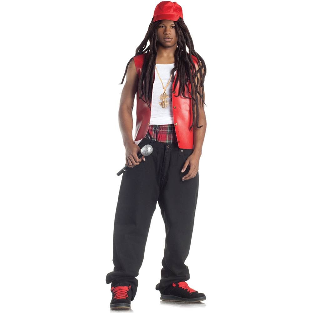 Amazon.com: Bling Bling Rapper Adult Costume - L/XLarge: Clothing