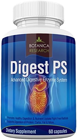 Digest PS: Advanced Digestive Multi Enzymes Support Supplement - Daily ...