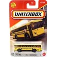 Amazon.com: Matchbox MBX EV School Bus, Yellow, 1:64 Scale Diecast Car ...