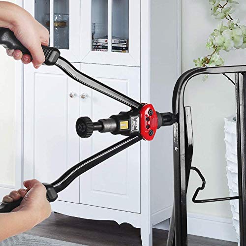 AIUITIO 16”Hand Rivet Nut Tool, Professional Rivet Nut Setter Kit with ...