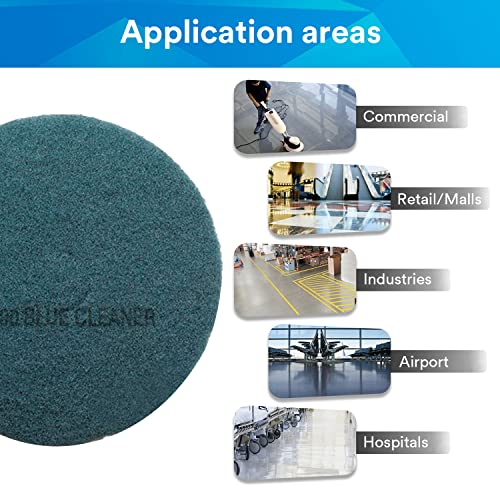 3M Blue Cleaner Pad 5300, 17 In, 5/Case on Galleon Philippines