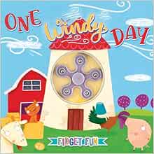 One Windy Day - Children's Sensory Storybook with Touch and Feel Fidget ...