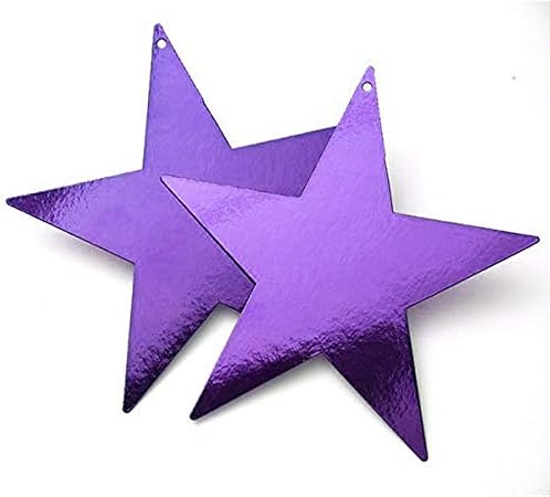 Amazon.com: Purple Star Cutouts | 5" | Party Decor: Toys & Games