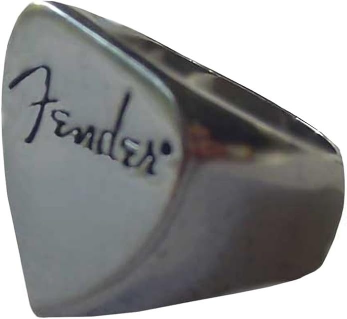 Amazon.com: Fender New Officially Licensed Guitar Pick Fashion Ring (7 ...