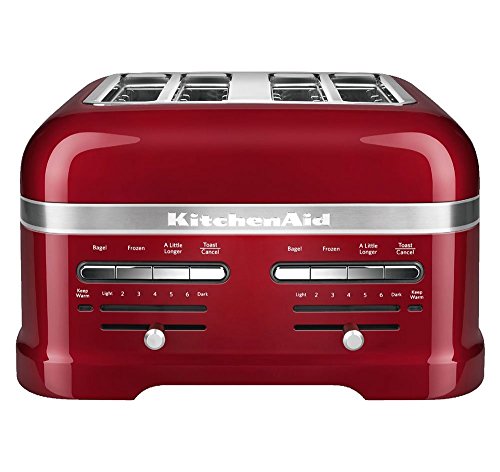 KitchenAid RKMT4203CA 4-Slice Pro Line Toaster, Candy Apple Red - The ...