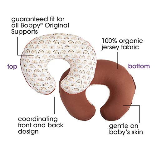 Boppy Organic Original Support Cover, FKA Nursing Pillow Cover, Spice ...