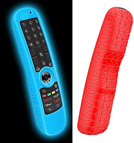 2 Pack Silicone Case for LG AN-MR21GA/AN-MR21GC Magic Remote Control ...