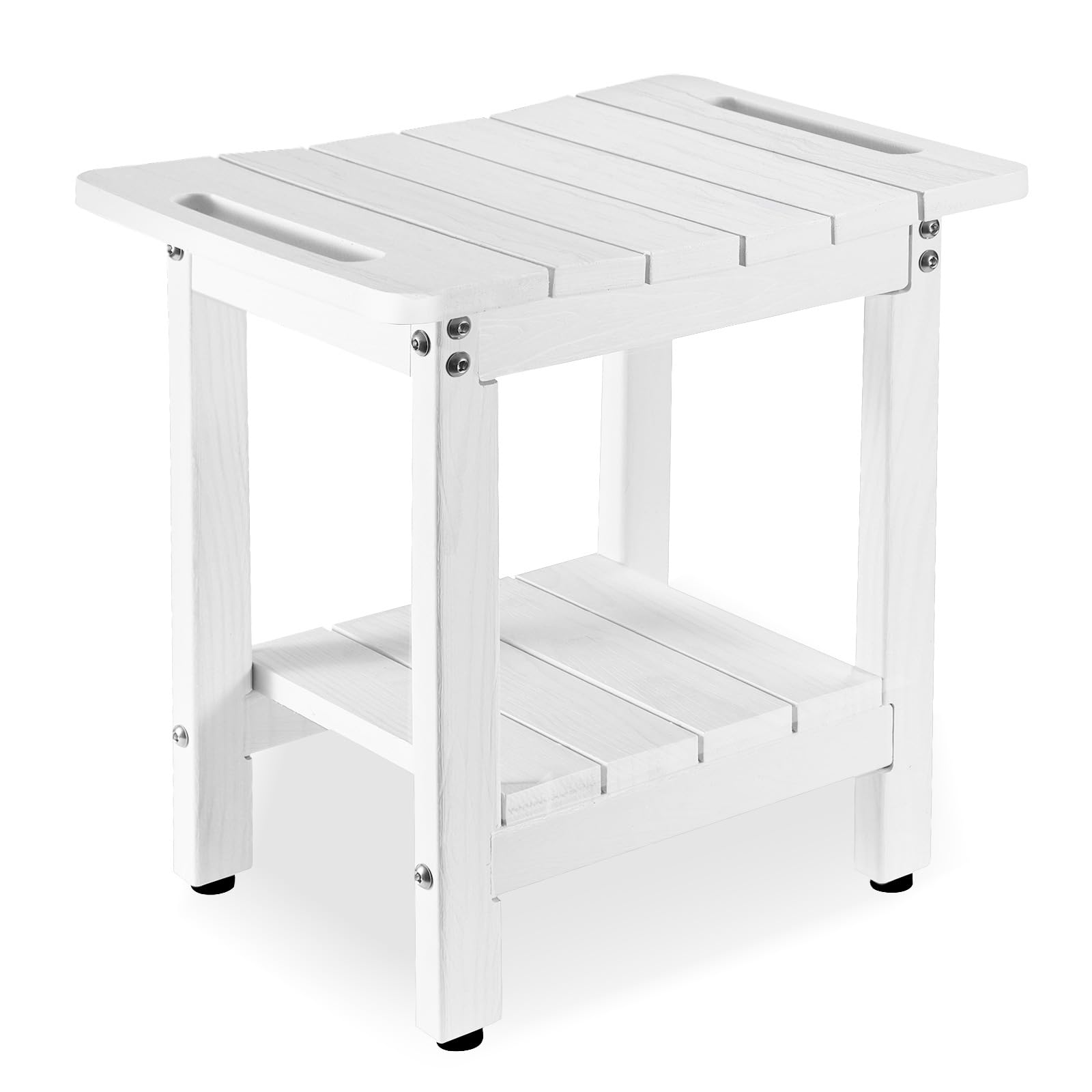 Cuzobro Shower Benches for Inside Shower to Sit On HDPE Shower Seat for ...