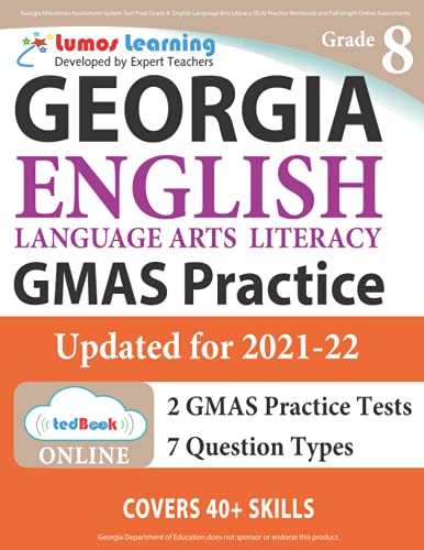 Georgia Milestones Assessment System Test Prep: Grade 8 English ...