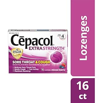 Amazon.com: Sucrets Sore Throat Lozenges | Wild Cherry |Pain Relief ...