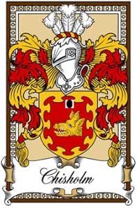 Amazon.com : Chisholm Family Crest Coat of Arms Mouse Pad : Office Products