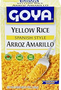 Amazon.com : Goya Foods Yellow Rice Mix, 8-Ounce (Pack of 12 ...