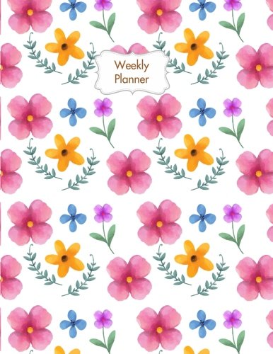 Weekly Planner: 8.5" x 11" 2018-2019 Monthly Daily Planner Calendar ...