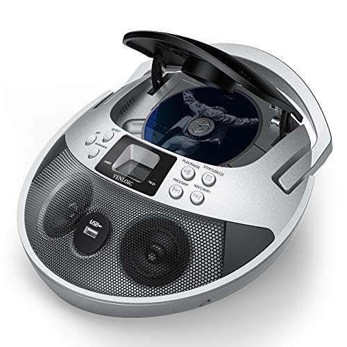 VENLOIC Boom Box with Cd Player and Radio, Boombox Cd Player Am/Fm ...