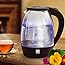 Bertelin Cordless Electric Glass Kettle 1.7L - Blue Illumination LED ...