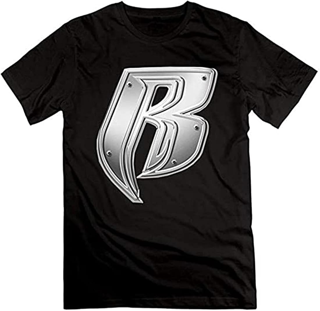 Section T-Shirt Men Ruff Ryders Logo T-Shirt Size L Black : Amazon.co ...