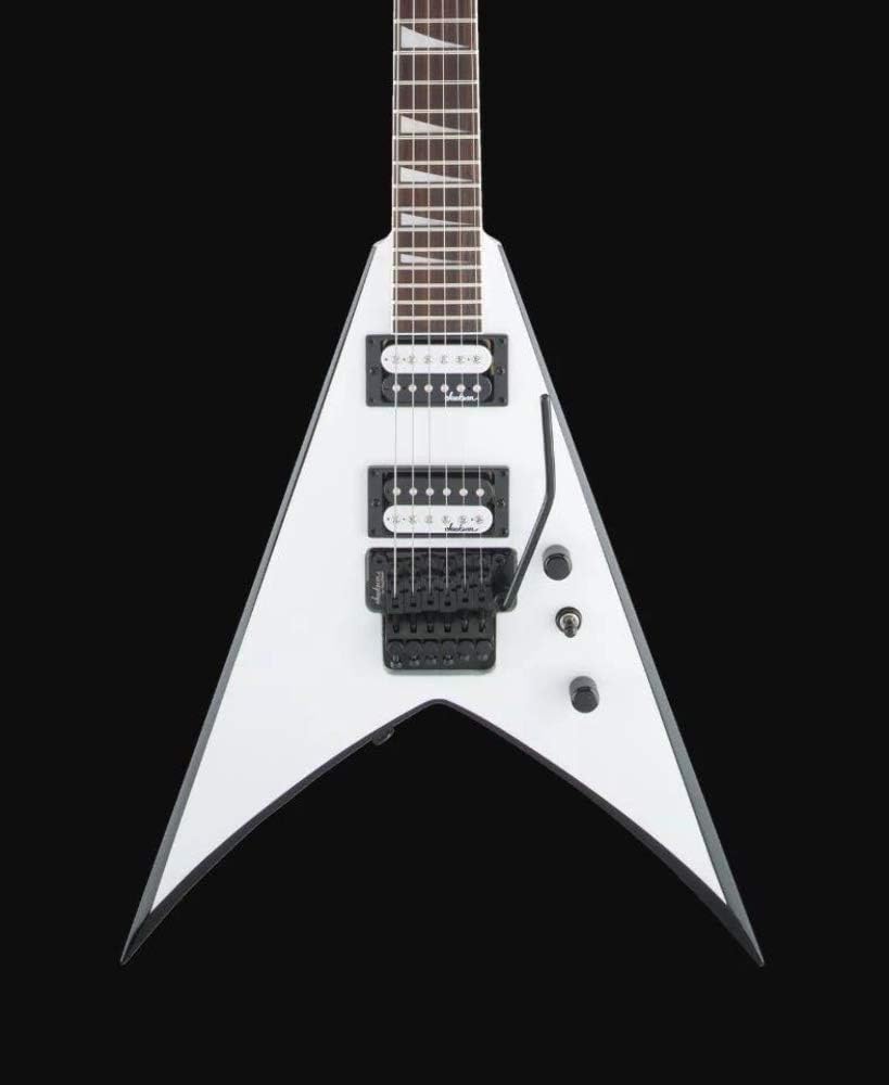 Amazon.com: Jackson JS32 King V Electric Guitar (White with Black ...