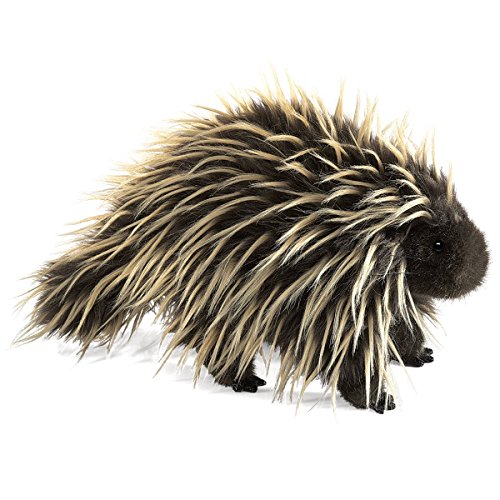 Folkmanis Porcupine and Skunk Hand Puppets (Full Size) with Original ...