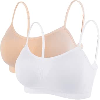 Litthing Sujetador Invisible Slim Fit sin Anillo de Acero Chaleco para ...