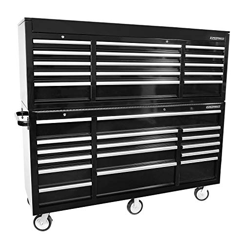 OEMTOOLS 24744 Professional Series 72 Inch Chest and Cabinet Set, Tool ...
