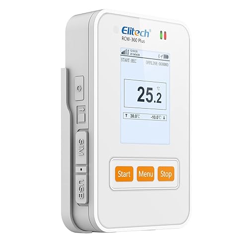Elitech Temperature Data Logger Recorder SIM Card Cloud Data Storage ...