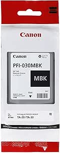 Amazon.com: Matte Black Ink 55ml (PFI-030MBK) for Canon imagePROGRAF TA-20 and TA-30 ...