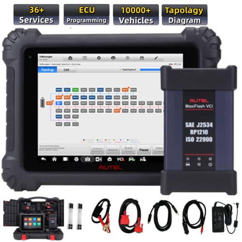 Autel MaxiSys MS909 2023 Version OBD2 Scanner All System Diagnostic ...