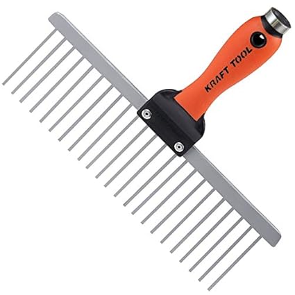 Kraft Tool Plaster and Stucco Scarifier 6-inch Pro Form Handle ...