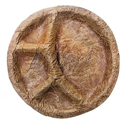 Buy Maniram Satvik Plates/Pattal Made with Banyan & Sal Leaf Design ...