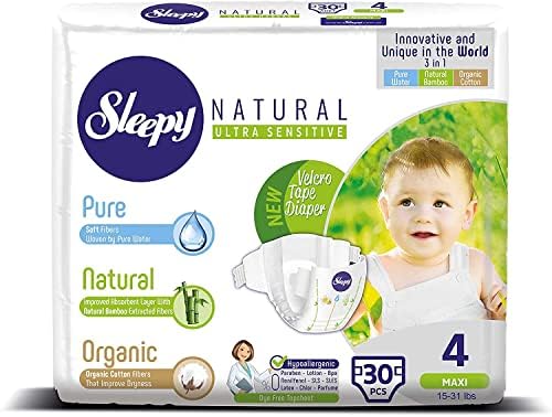 SOHO | Sleepy Natural Baby Diapers, Made from Organic Cotton and Bamboo ...