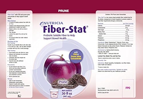 Fiber-Stat Laxation Concentrated Soluble Fiber with FOS - Natural ...