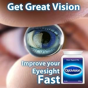 Amazon.com : OPTIVISION VISION SUPPORT PILL EYE TABLETS GET SHARP ...