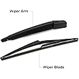 Rear Wiper Arm and Blade, SEMOLTO Rear Windsheild Back Wiper Arm And ...