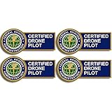 Amazon.com: AV Outdoors Decals, Certified Drone Pilot Sticker, Federal ...