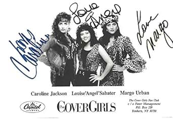 Amazon.com: THE COVER GIRLS" Signed by CAROLINE JACKSON, LOUISE'ANGEL ...