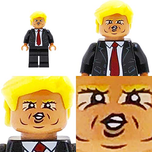 miniBIGS Donald Trump Custom Figure Made from Genuine Lego - Want It All