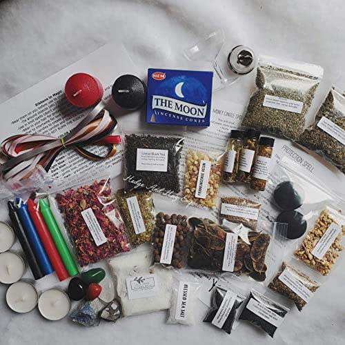 Amazon.com: Deluxe Plus Beginner Witch Kit, Starter Wicca Supplies ...